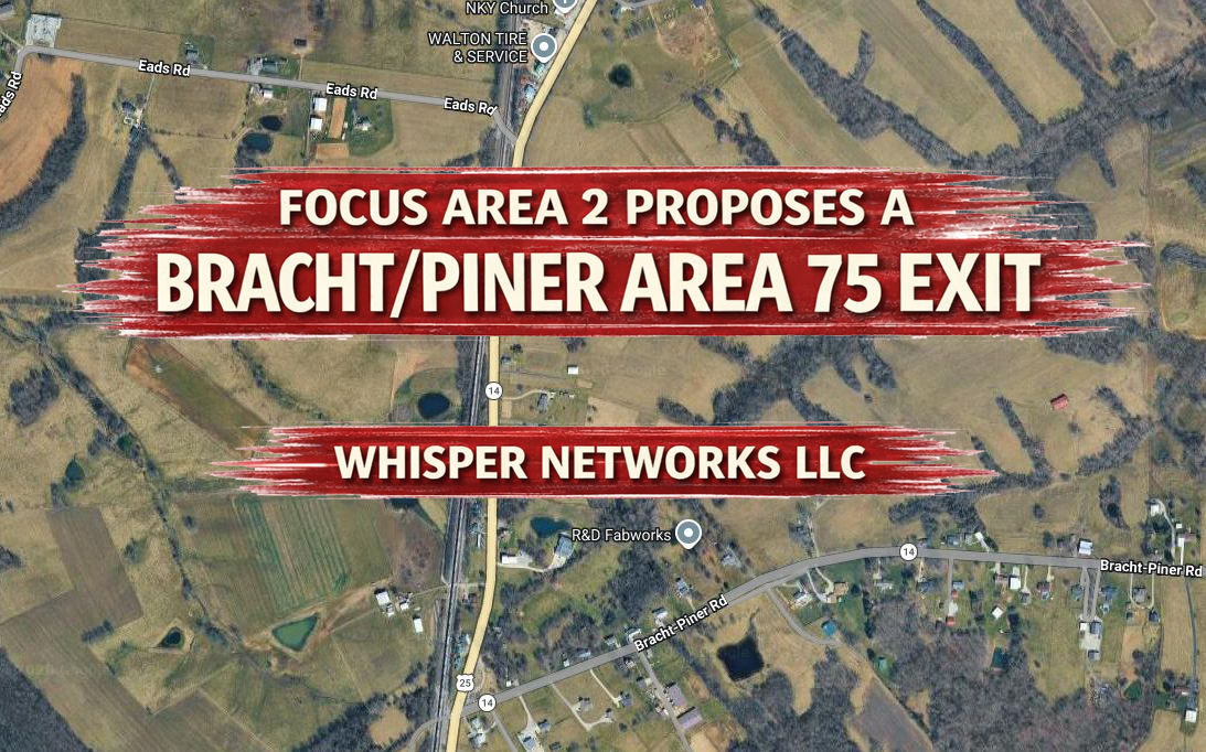 Focus Area 2 Proposes A Bracht/Piner Area 75 Exit - The Falmouth Whisper